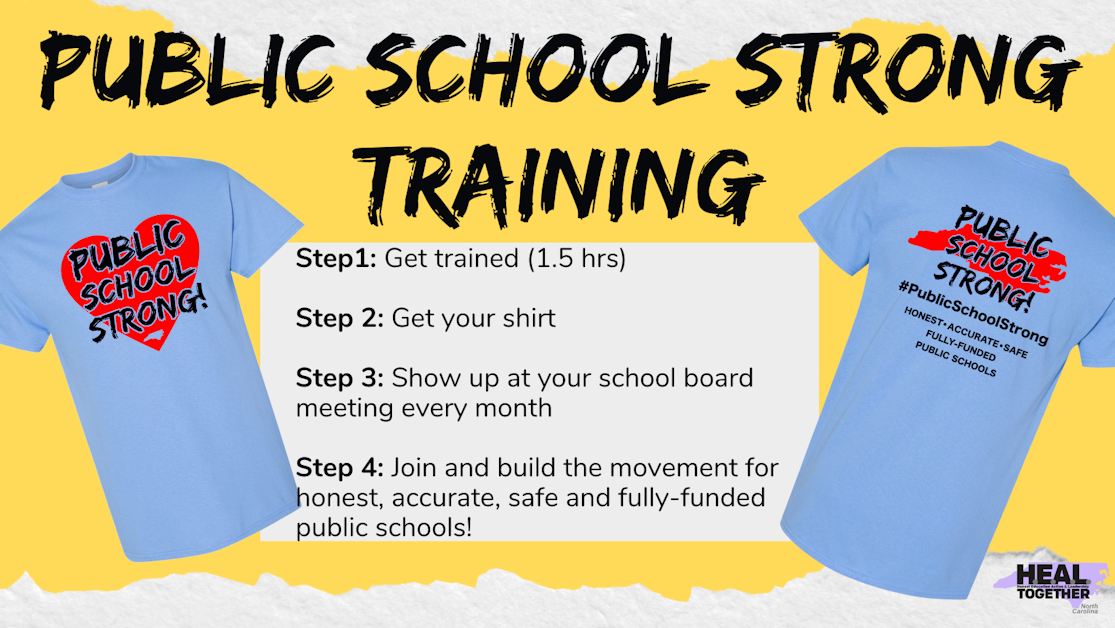 North Carolina Public School Strong Training / Escuela Pública Fuerte ...
