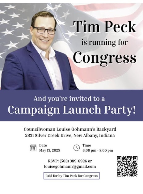 Tim Peck for Congress Lauch Event · Mobilize