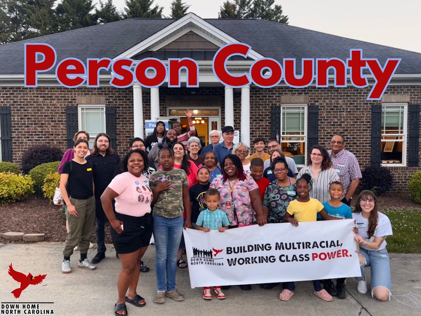 Person County Chapter Meeting · New Rural Project