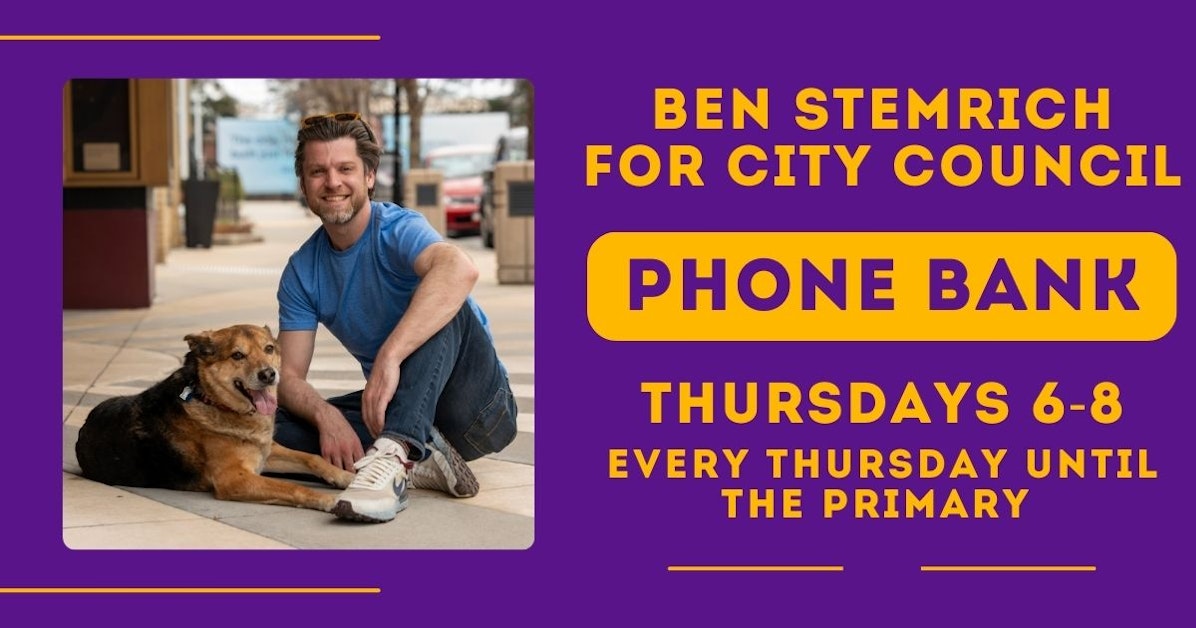 Phone Bank With Ben Stemrich for Allentown City Council · Mobilize