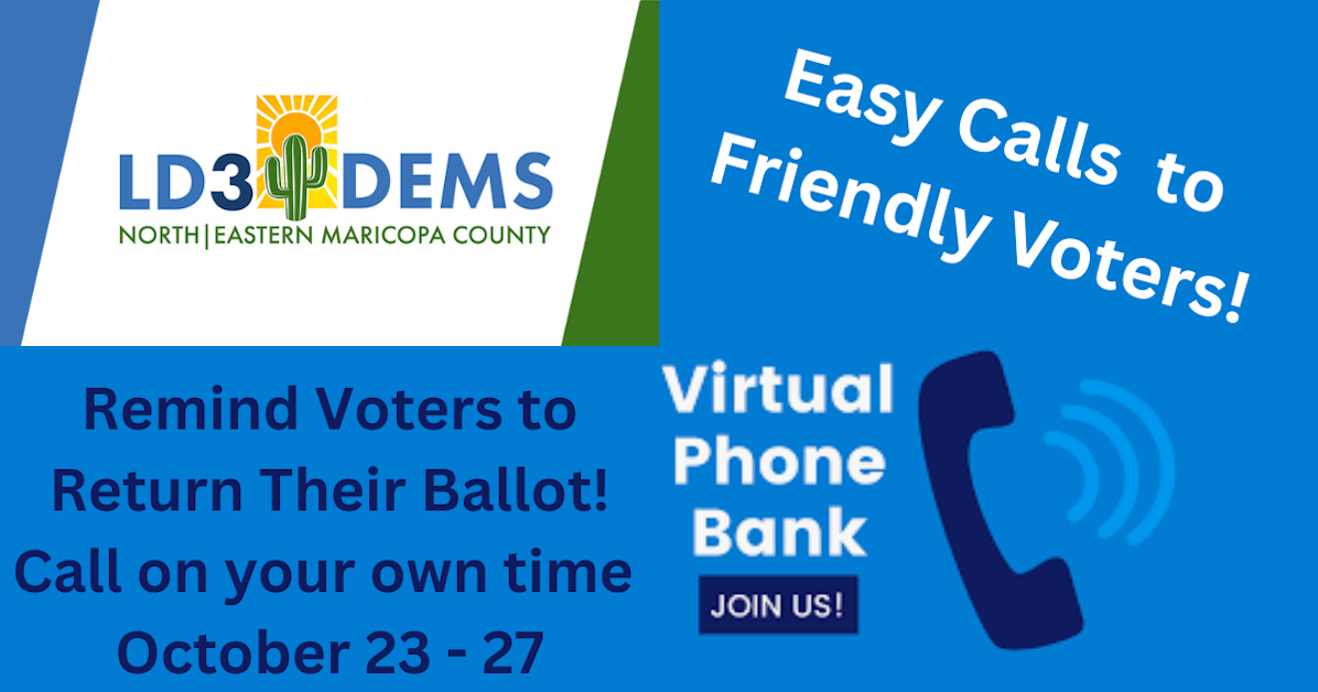 Ballot Chase Phone Bank · LD3 Democrats