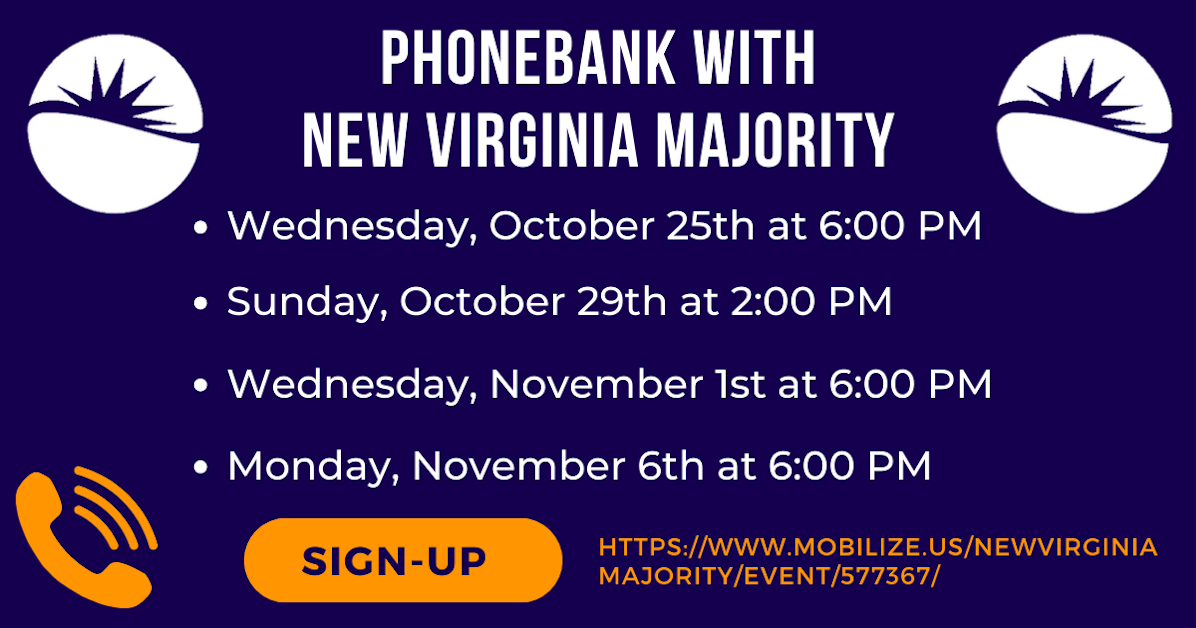 New VA Majority Phonebank for progressive champions · Mobilize