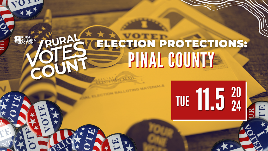 Volunteer to be a Poll Monitor for Pinal County on Election day! · Mobilize