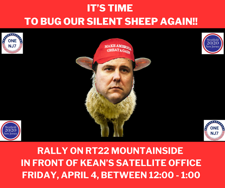 RALLY AGAINST KEAN'S SUPPORT FOR TRUMP/MUSK! · Indivisible