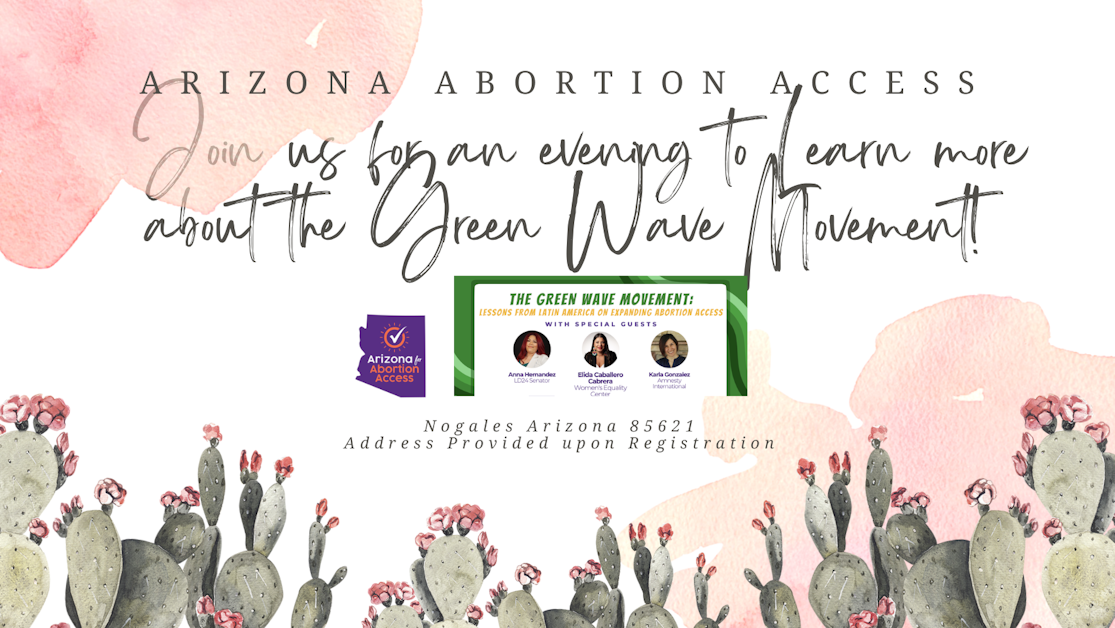 Join us, Arizona List, and Instituto: Lessons from the Green Wave ...