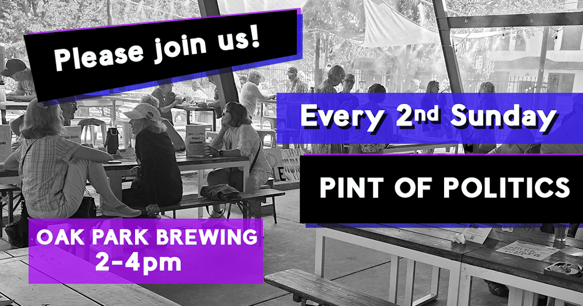 A Pint of Politics and #DoingSomething · Mobilize