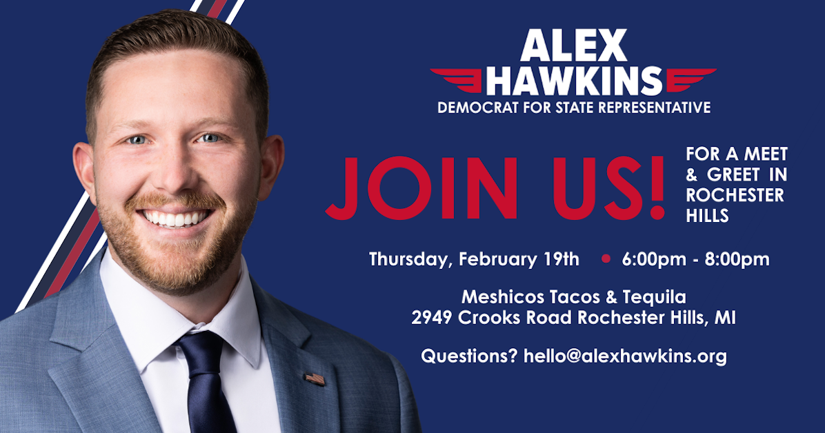 Meet & Greet with Alex Hawkins · Mobilize