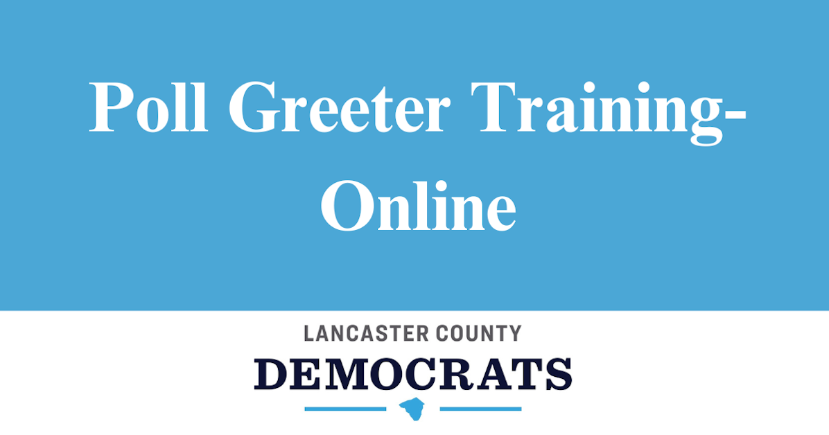 Poll Greeter Training: On-line · Mobilize