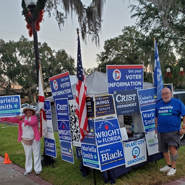 Poll Greeting for Bruton Library for August Primary · Hillsborough ...