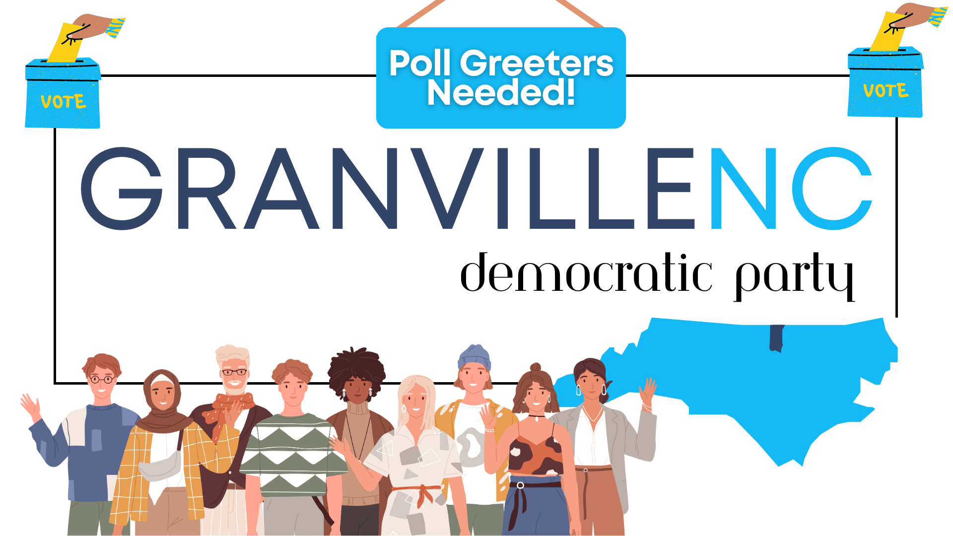 Early Voting Poll Greeting w/ Granville Dems! Oxford Location · Mobilize