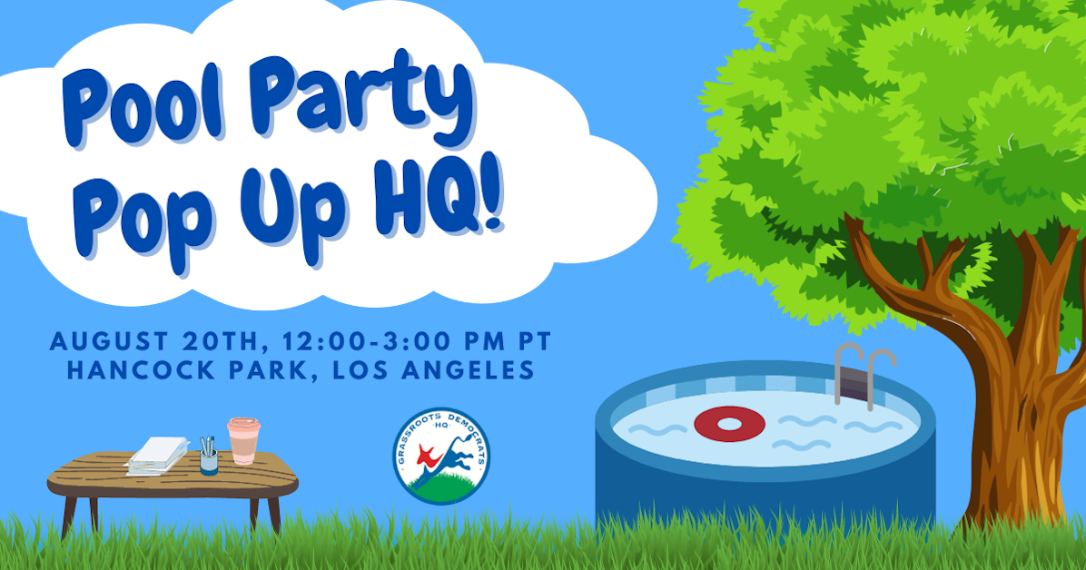 Pop Up HQ - Postcard Pool Party! · Mobilize