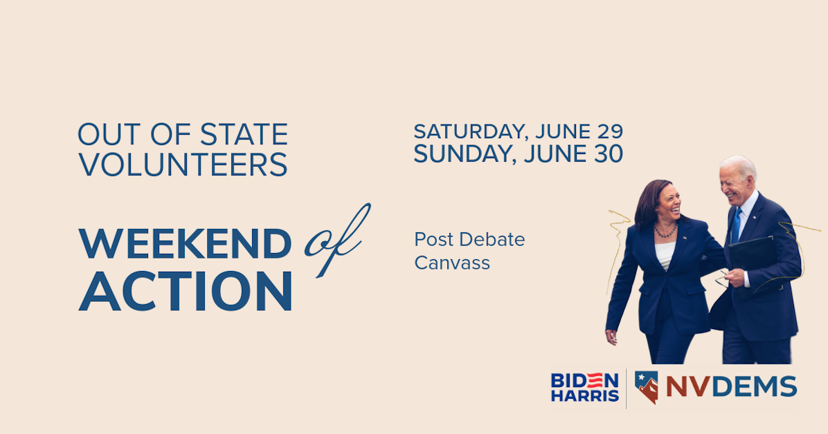 Weekend of Action in Sparks · Vote Save America 2024: Organize or Else
