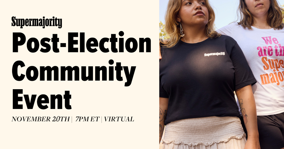 Post-Election Community Event · Mobilize