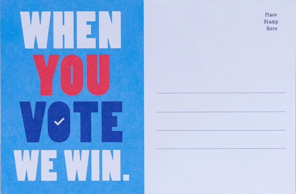 Folsom Area Democratic Club: Postcards to Turn out the Democratic Vote ...