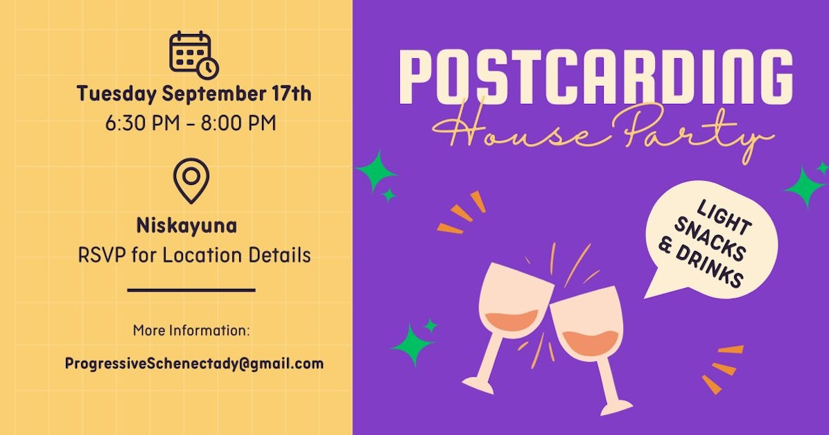 Postcarding House Party with PS! · Mobilize