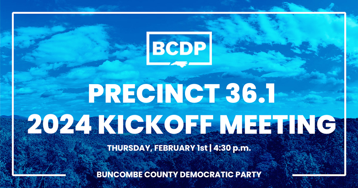 Precinct 36.1 Kickoff · North Carolina Democrats