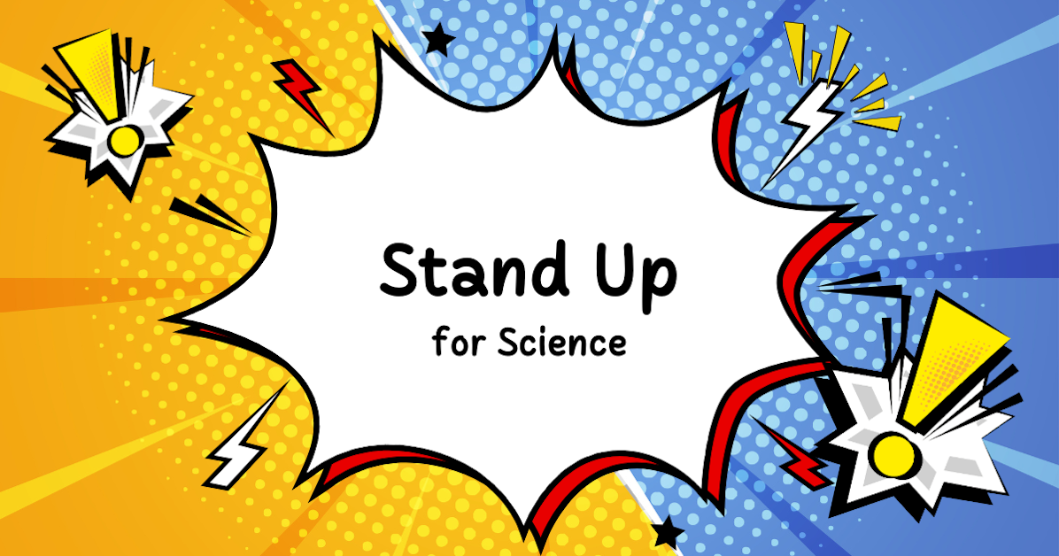 📡Stand Up for Science 🥼 · The Yes She Can campaign