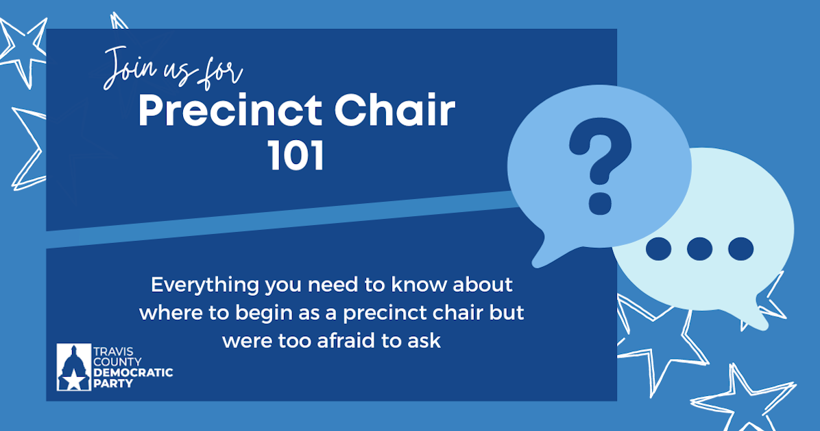 Precinct Chair 101 and 102 · Mobilize