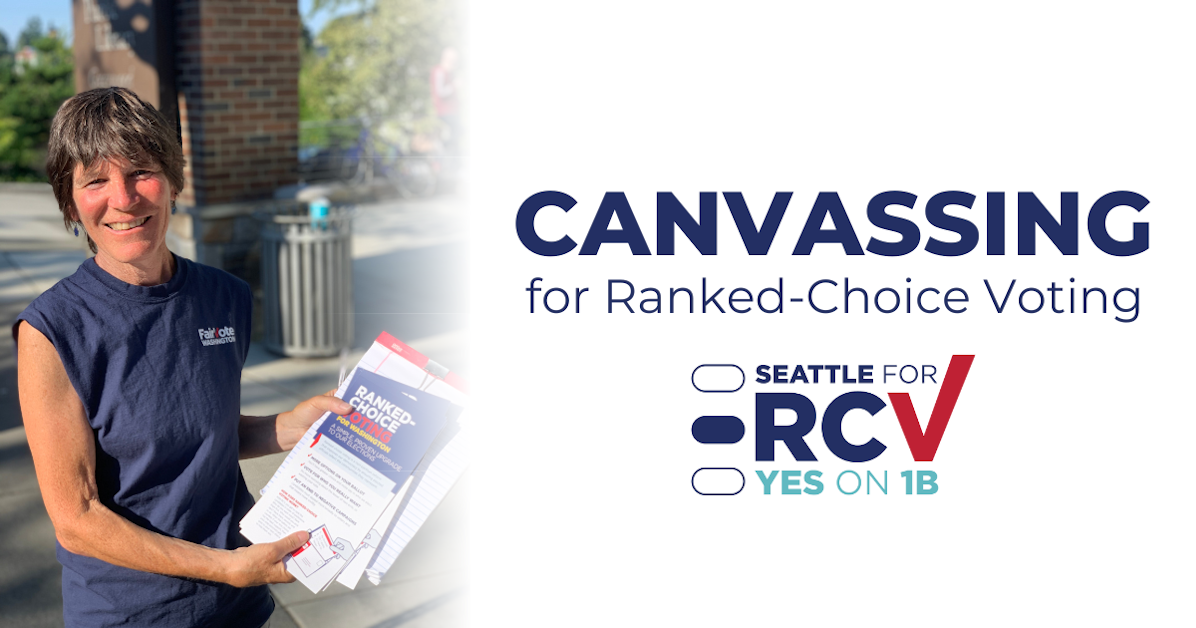 Canvass for Ranked Choice Voting in Magnolia, Queen Anne and Fremont ...