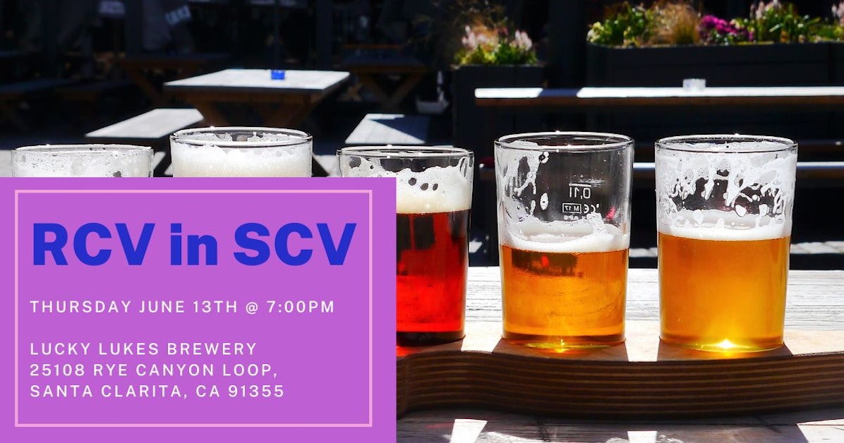 RCV in SCV @ Lucky Lukes · Mobilize