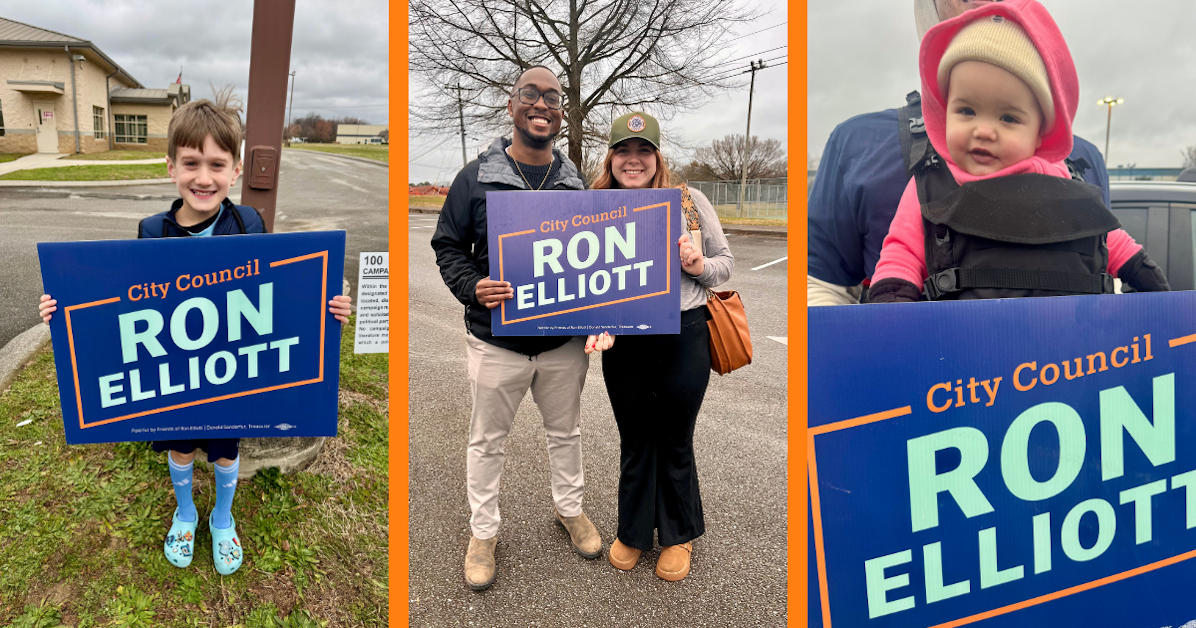 Ron Elliott for City Council- Early Voting Volunteer · Mobilize