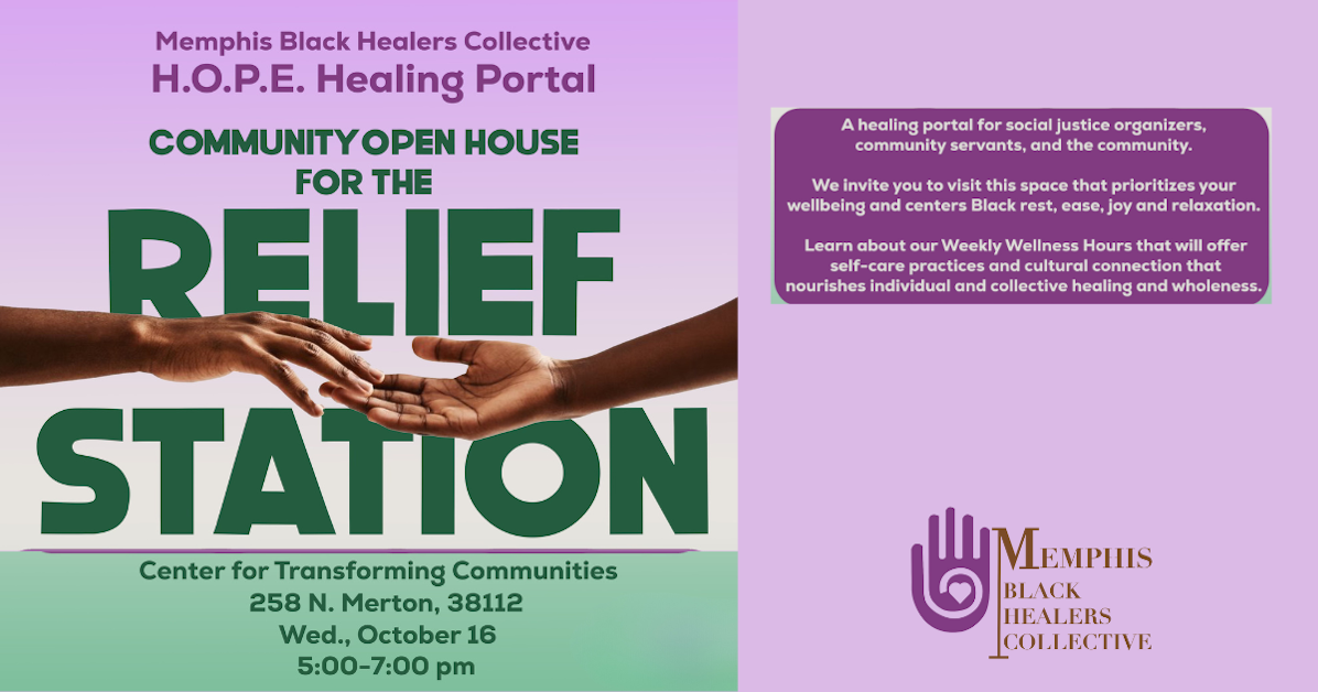 H.O.P.E. Relief Station · Memphis For All