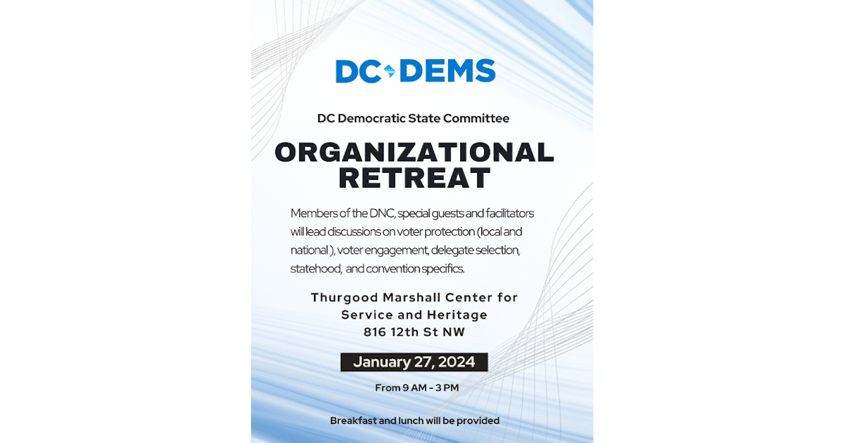 DCDSC Organization Retreat · DC Democratic Party