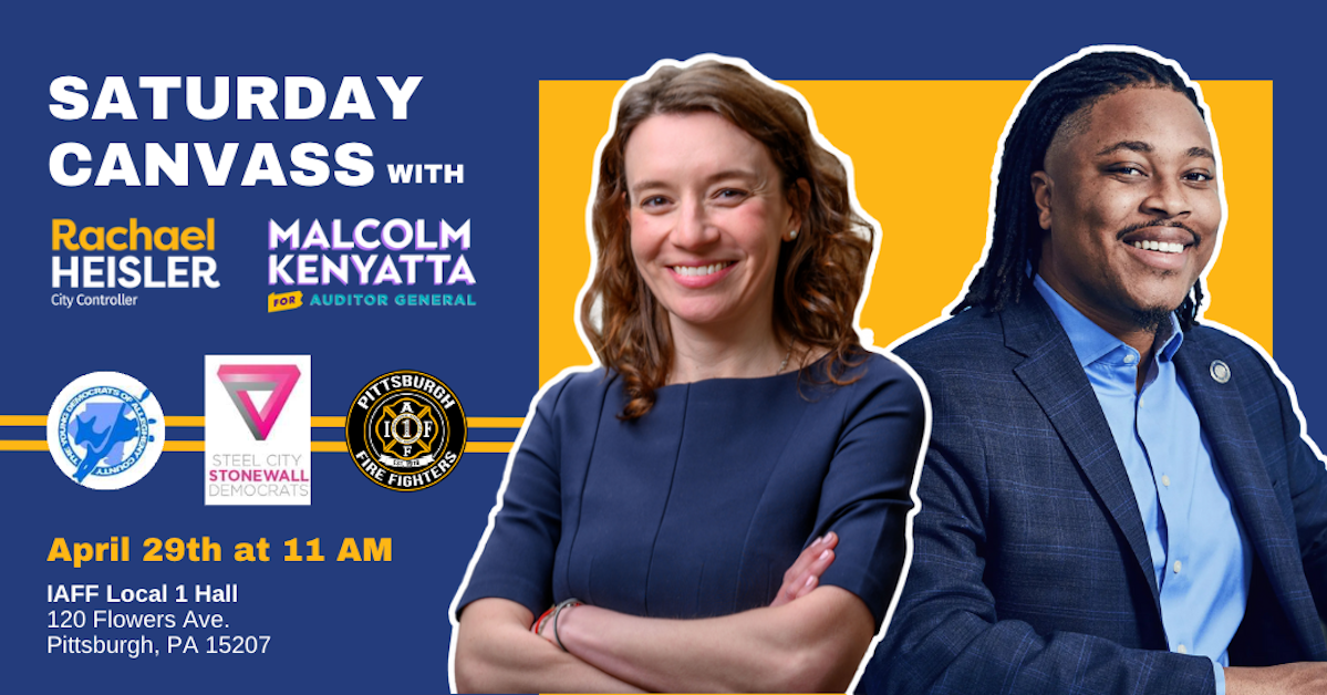 Saturday Canvass with Rachael Heisler and Malcolm Kenyatta! · Allegheny ...