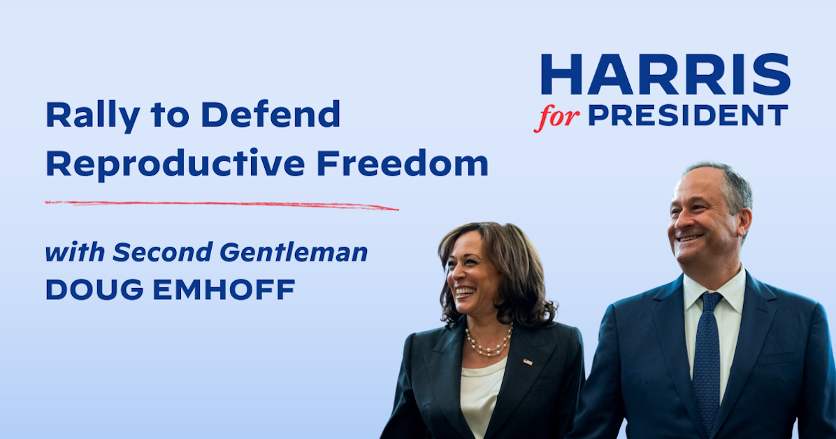 **EVENT SIGN UP CLOSED** Rally to Defend Reproductive Freedom with Doug ...