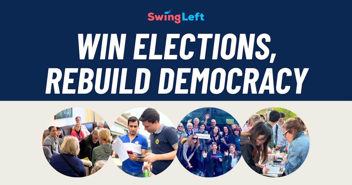 Win Elections, Rebuild Democracy with Swing Left Westchester · Mobilize