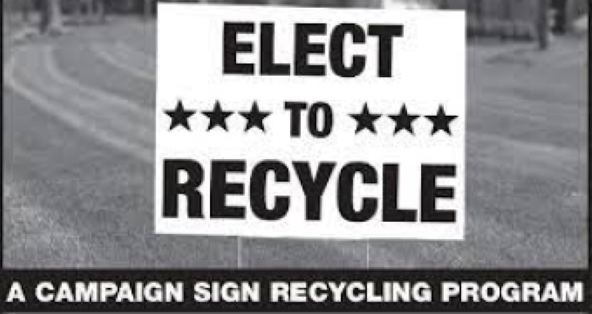 Campaign Sign Recycling · Seminole County Democratic Party