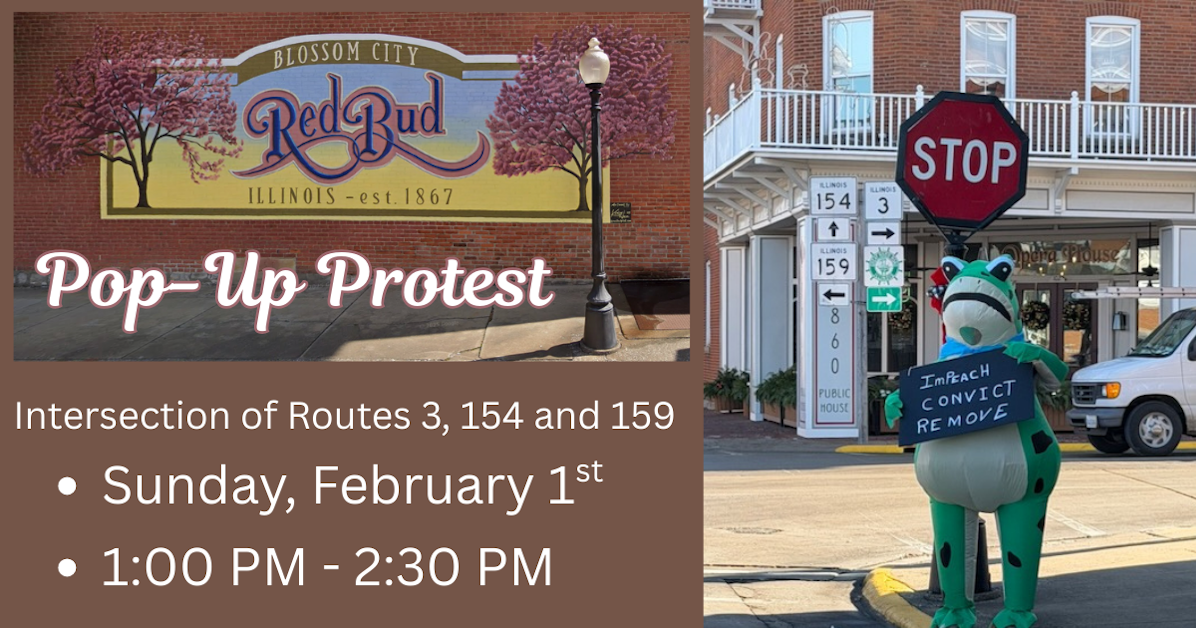 Pop-Up Protest in Red Bud · Mobilize