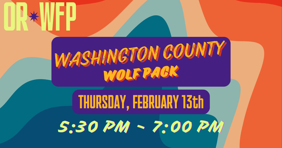 Washington County Wolf Pack Meeting: Building Our Pack Structure ...