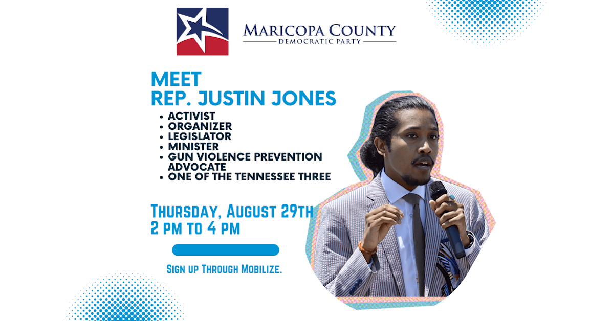 Meet Rep. Justin Jones · Mobilize