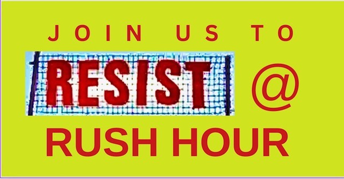 **RESIST@RUSH HOUR** · Arizona Democratic Party