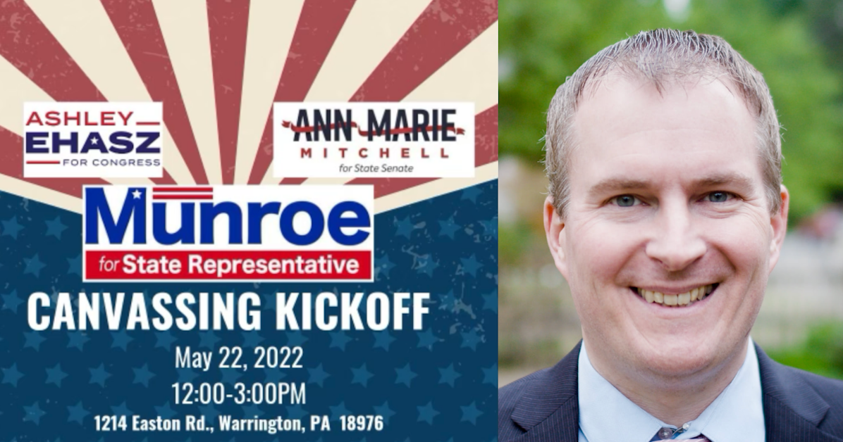 Canvassing Kickoff for State Rep Candidate Brian Munroe (HD144) · Mobilize