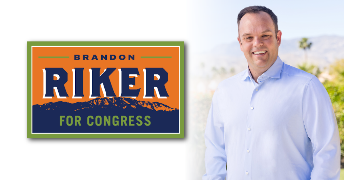 Brandon Riker for Congress Campaign Kickoff - Corona · Brandon Riker ...