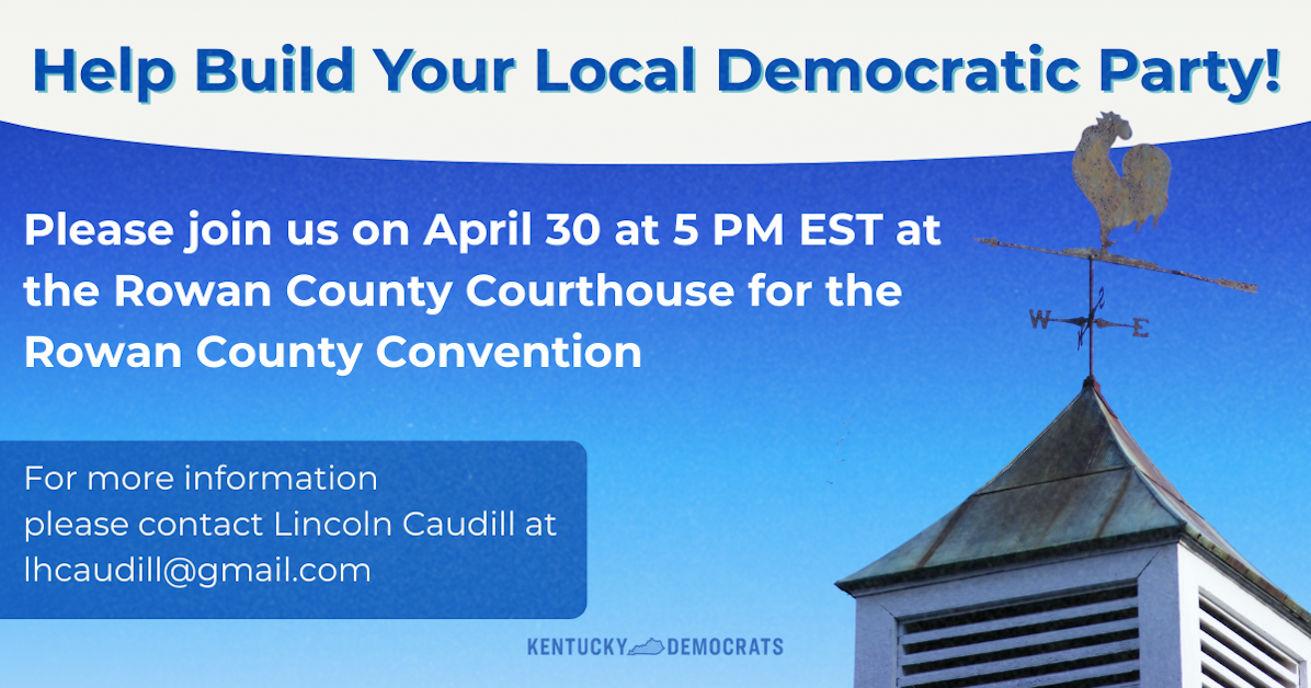 Rowan County Democratic Party Convention · Progressive Turnout Project