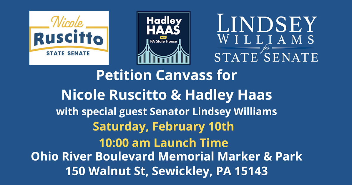 Petition Canvass for Nicole Ruscitto & Hadley Haas · Mobilize