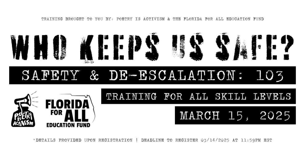 Who Keeps Us Safe? 103 · Florida for All