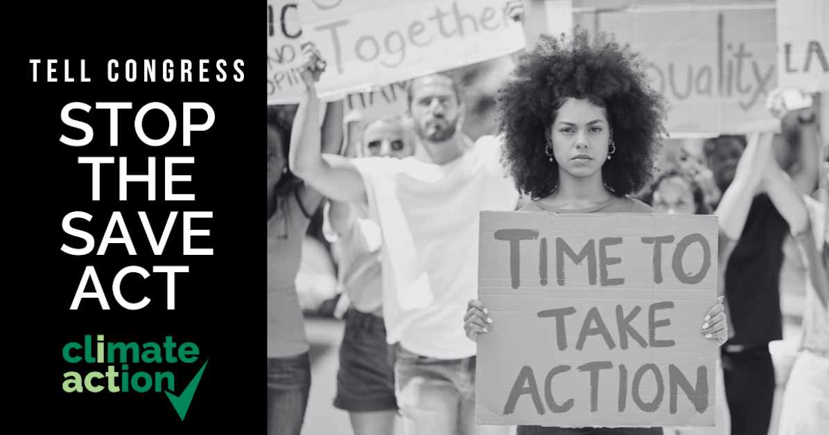Tell Congress: Stop the SAVE Act! · Climate Action PA