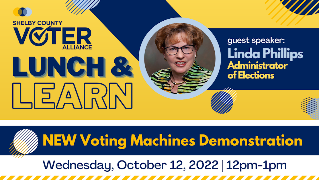 New Voting Machines Lunch & Learn · Votes For All