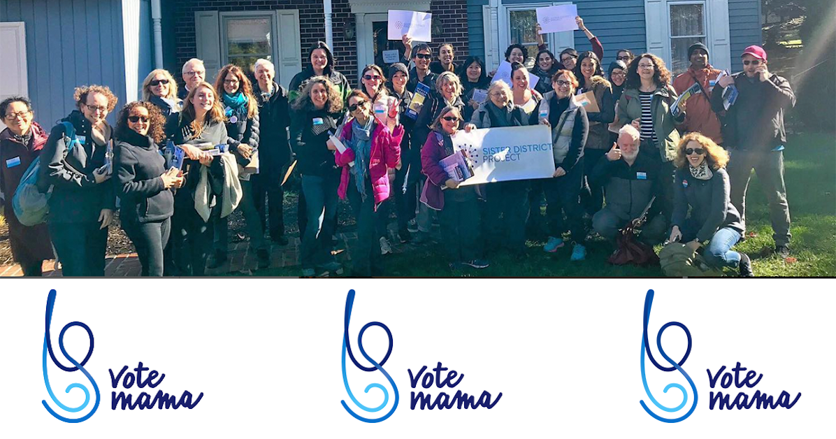 Knock Doors for Russet Perry in VA with Vote Mama and Sister District ...