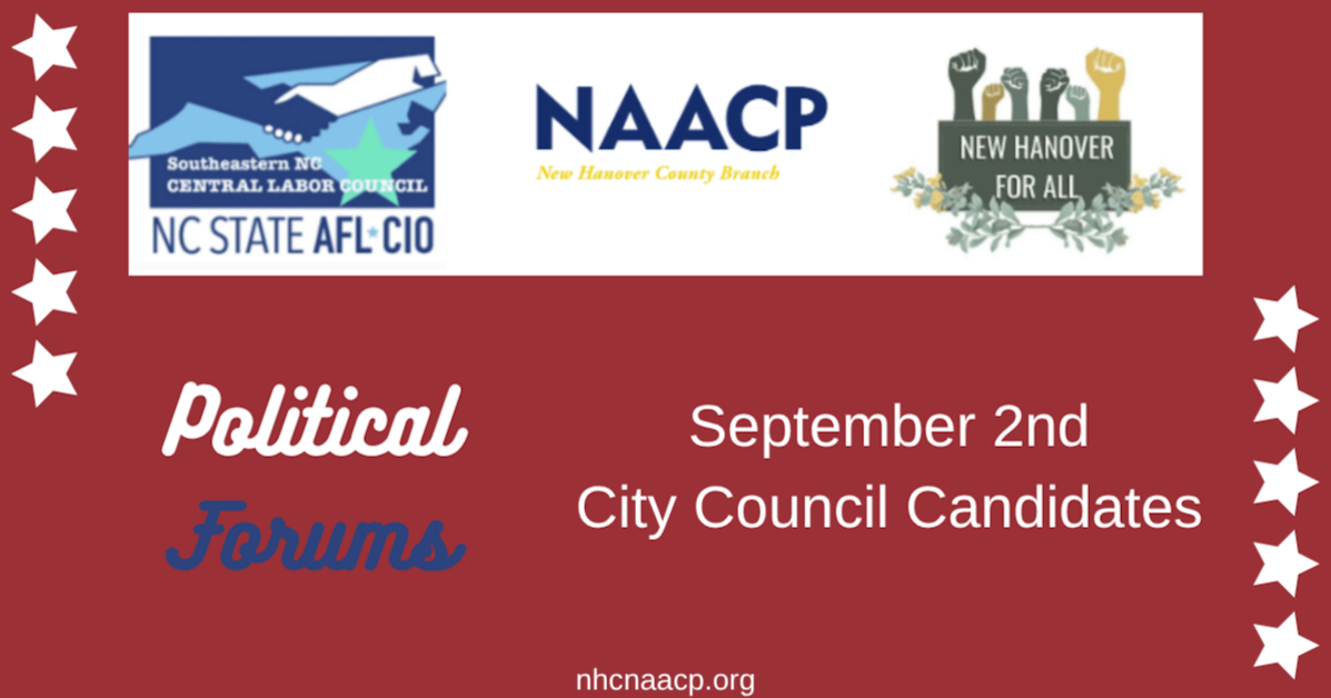Political Forum with Wilmington City Council Candidates · AFT