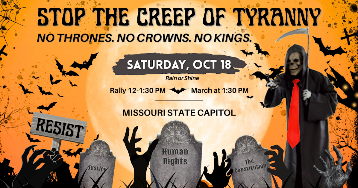 NO KINGS—Stop the Creep of Tyranny · Mobilize