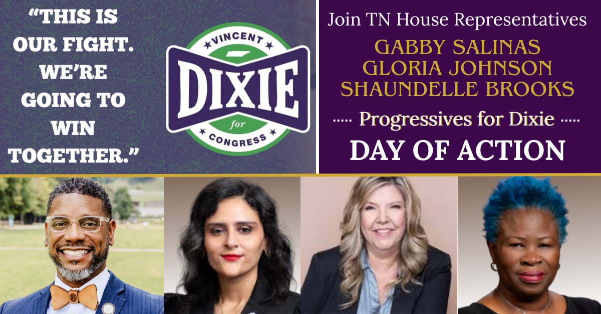 Clarksville For Dixie Day Of Action · Vincent Dixie for Tennessee