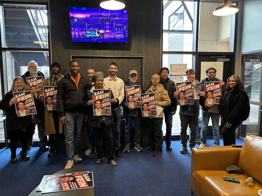 Training on Texting and Calling Voters · Sam Fein for Auditor