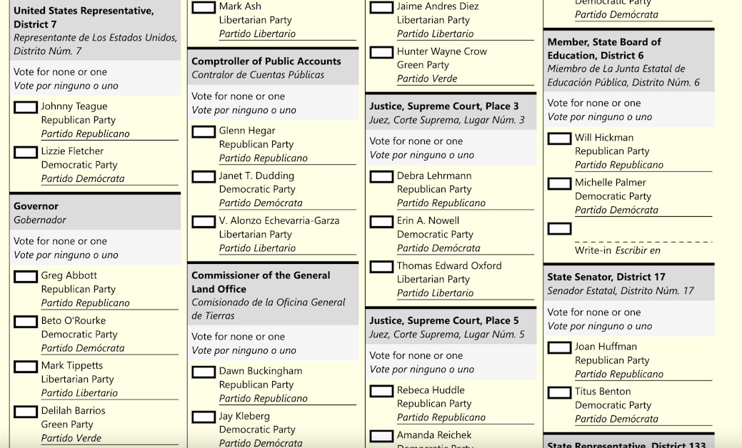 Ballot Rundown with West Houston Democrats · West Houston Democrats
