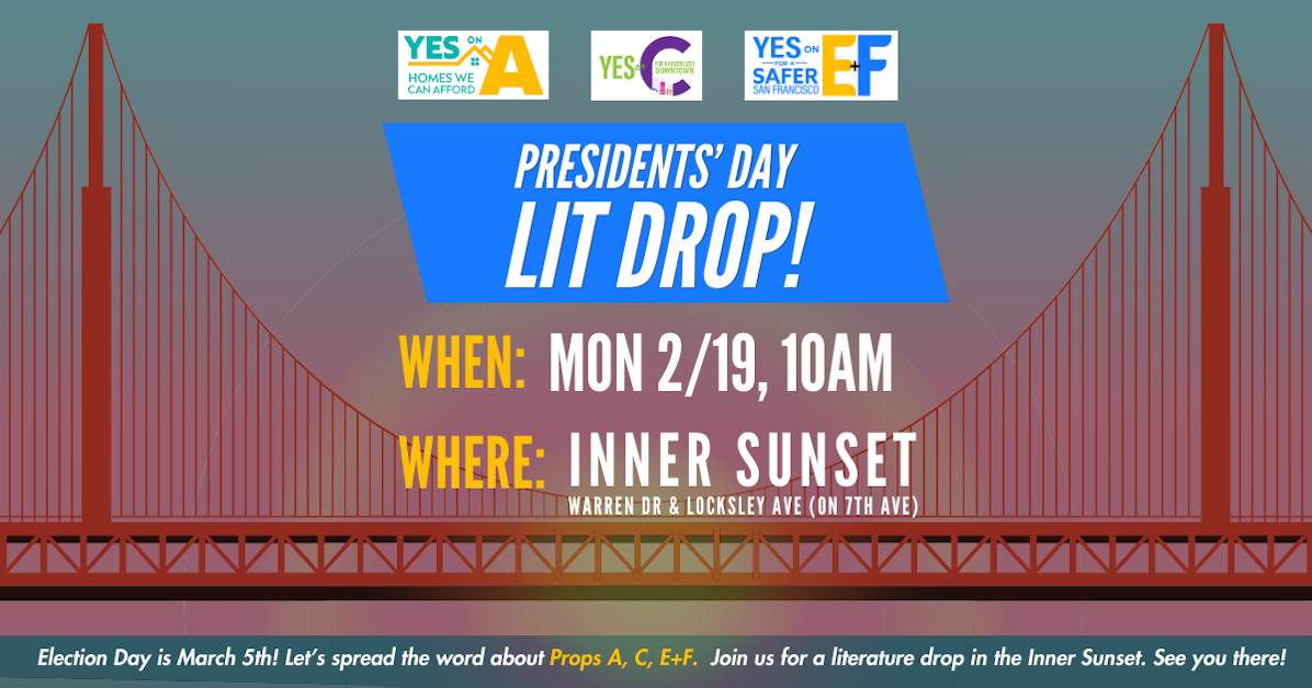 Presidents' Day Lit Drop! · Mobilize