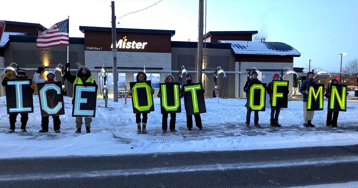 ICE out Day (Day of Truth and Freedom) Minnetonka · Indivisible MN03